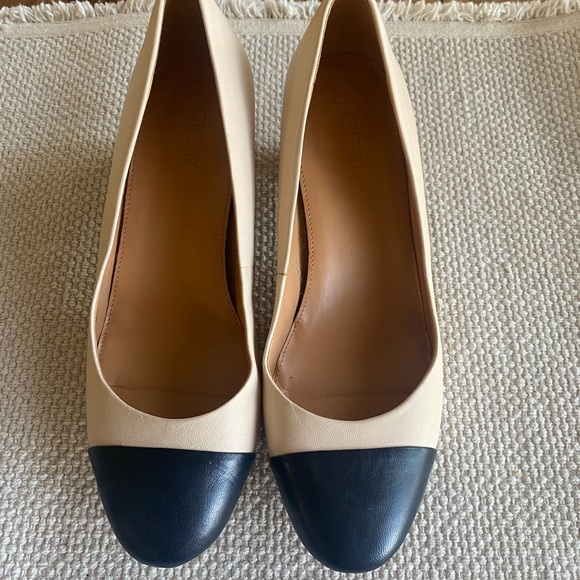 J. Crew | Shoes | New J Crew Captoe Bryn Color Block Leather 2 Block ...